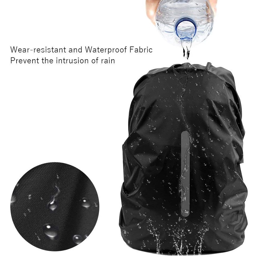 SGFOMO Waterproof Bag Cover for Hiking Backpack Reflective Rucksack ...