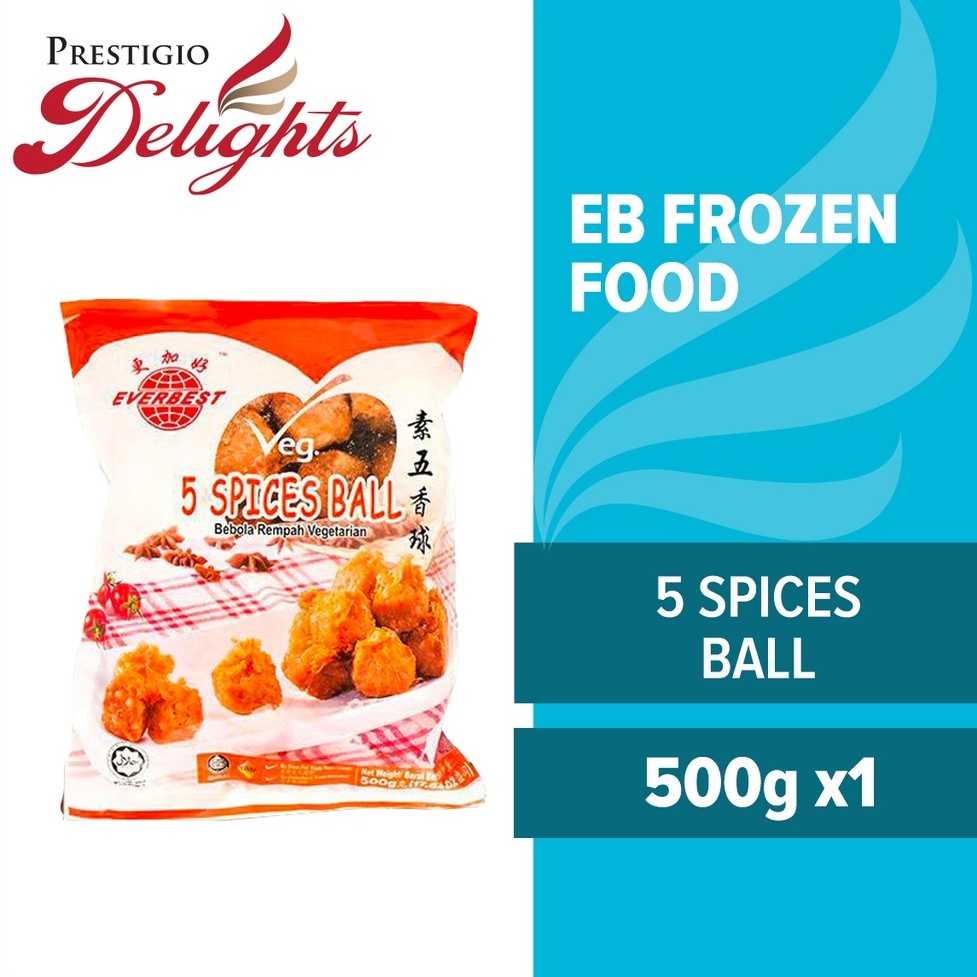 Everbest Vegetarian Five Spices Ball 500g - Frozen - By Prestigio ...
