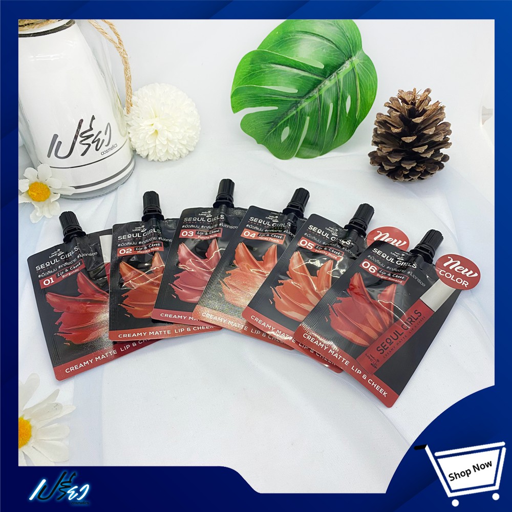 Nami Make Up Pro Seoul Girls Creamy Matte Lip & Cheek.nami Makeup Girl ...
