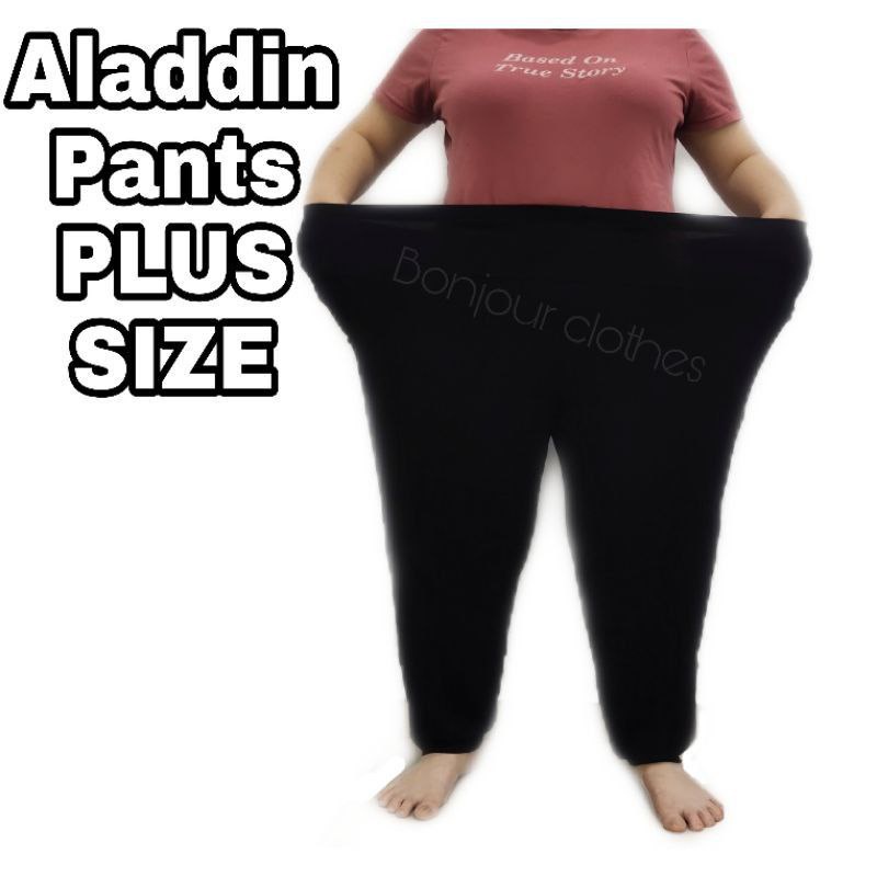 Seluar panjang Aladdin PLUS SIZE/ Ladies Aladdin long pants PLUS SIZE ...