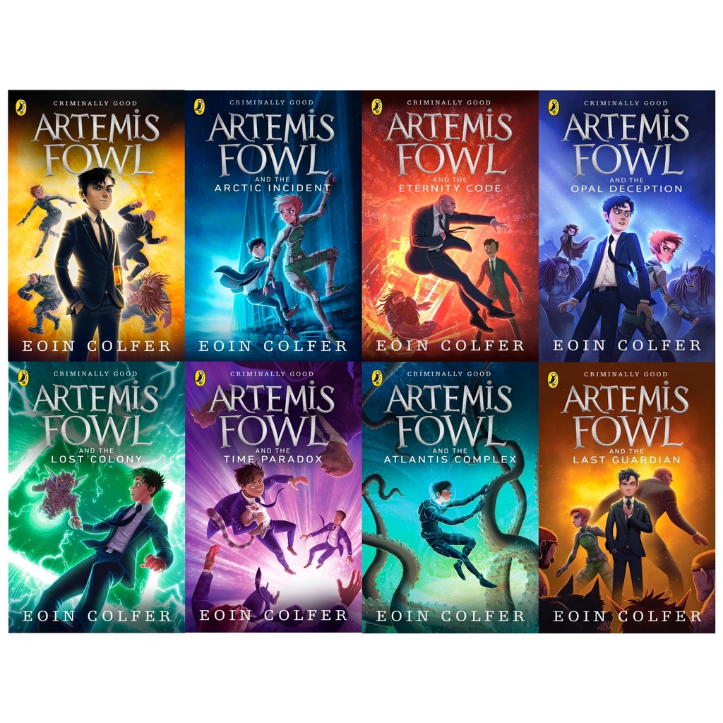 [SG Stock] Artemis Fowl Set (8 Books) | Shopee Singapore