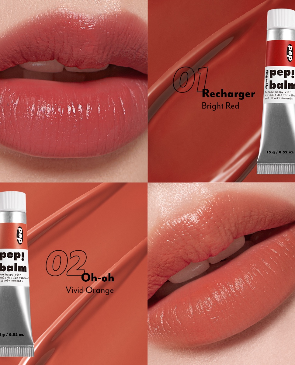[I`M MEME Official] Pep!Balm 15g | Multi-use Lip and Cheek Tint with ...