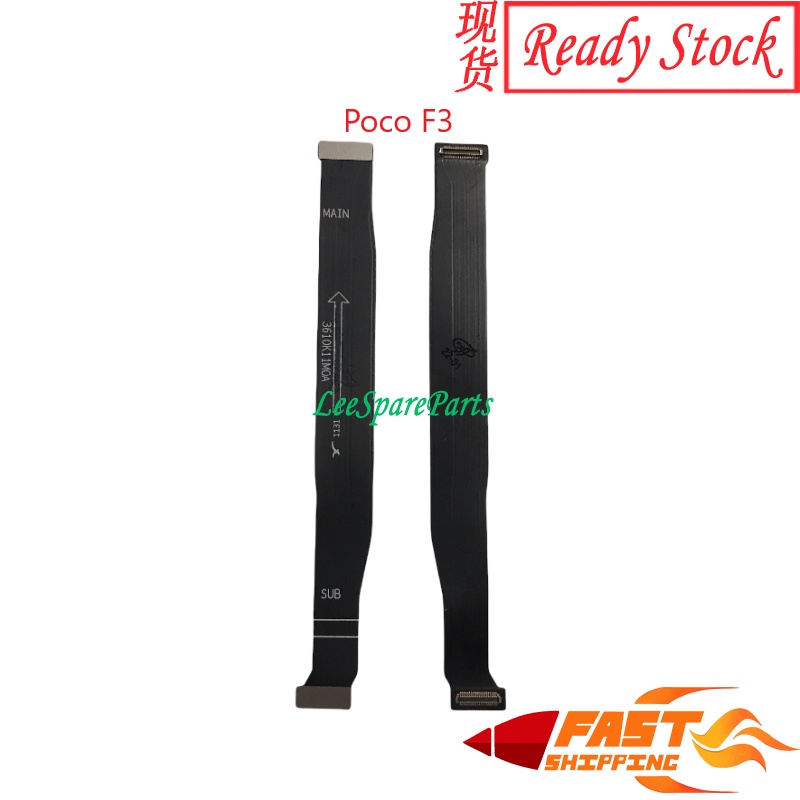 Xiaomi Mi Poco F3 Main Board Motherboard UI Charging Flex Ribbon For ...