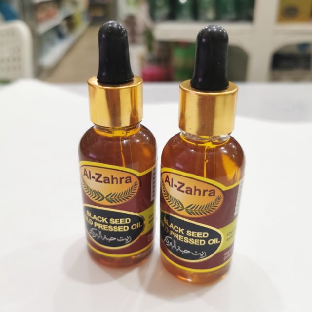 1 botol Al Zahra black seed cold pressed oil minyak habbatusauda ...