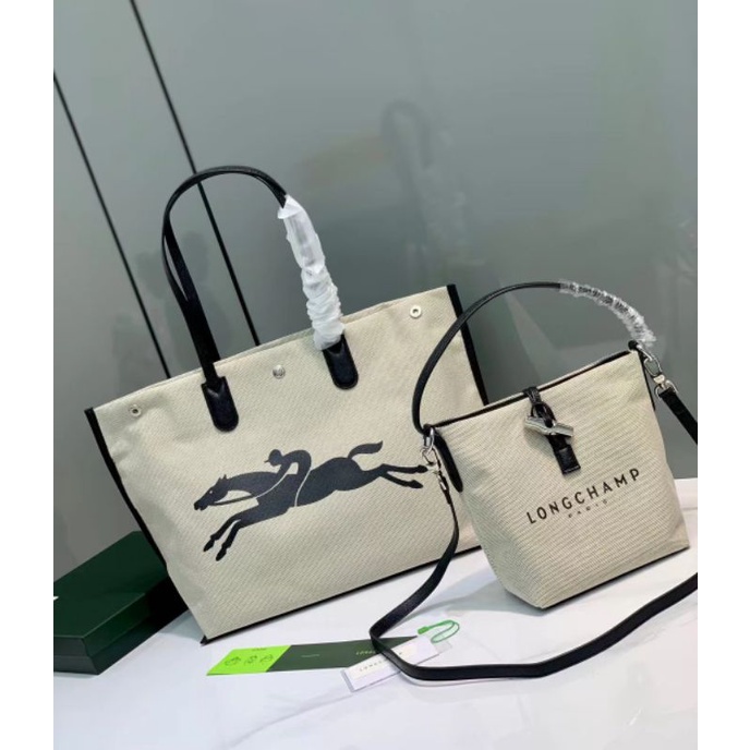 longchamp New limited edition combo 1 tote bag+1bucket bag | Shopee ...