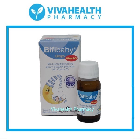 Bifibaby Probiotic Drops / +Vitamin D3 | Shopee Singapore