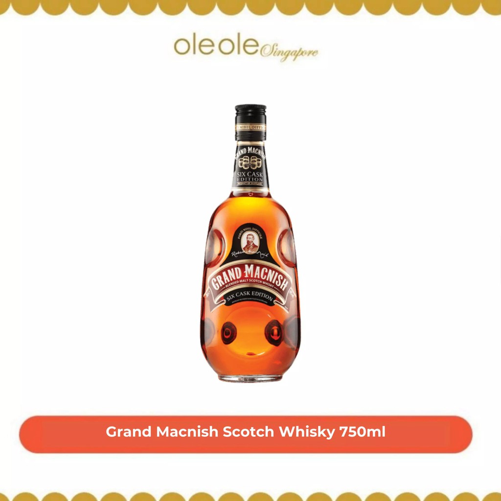 Grand Macnish Scotch Whisky 750ml (Alc 40%) | Shopee Singapore