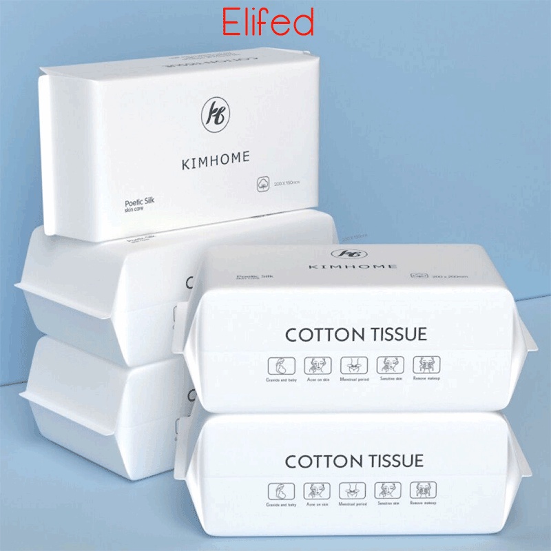100pcs Disposable Face Towel Travel Cotton Makeup Wipes Facial ...
