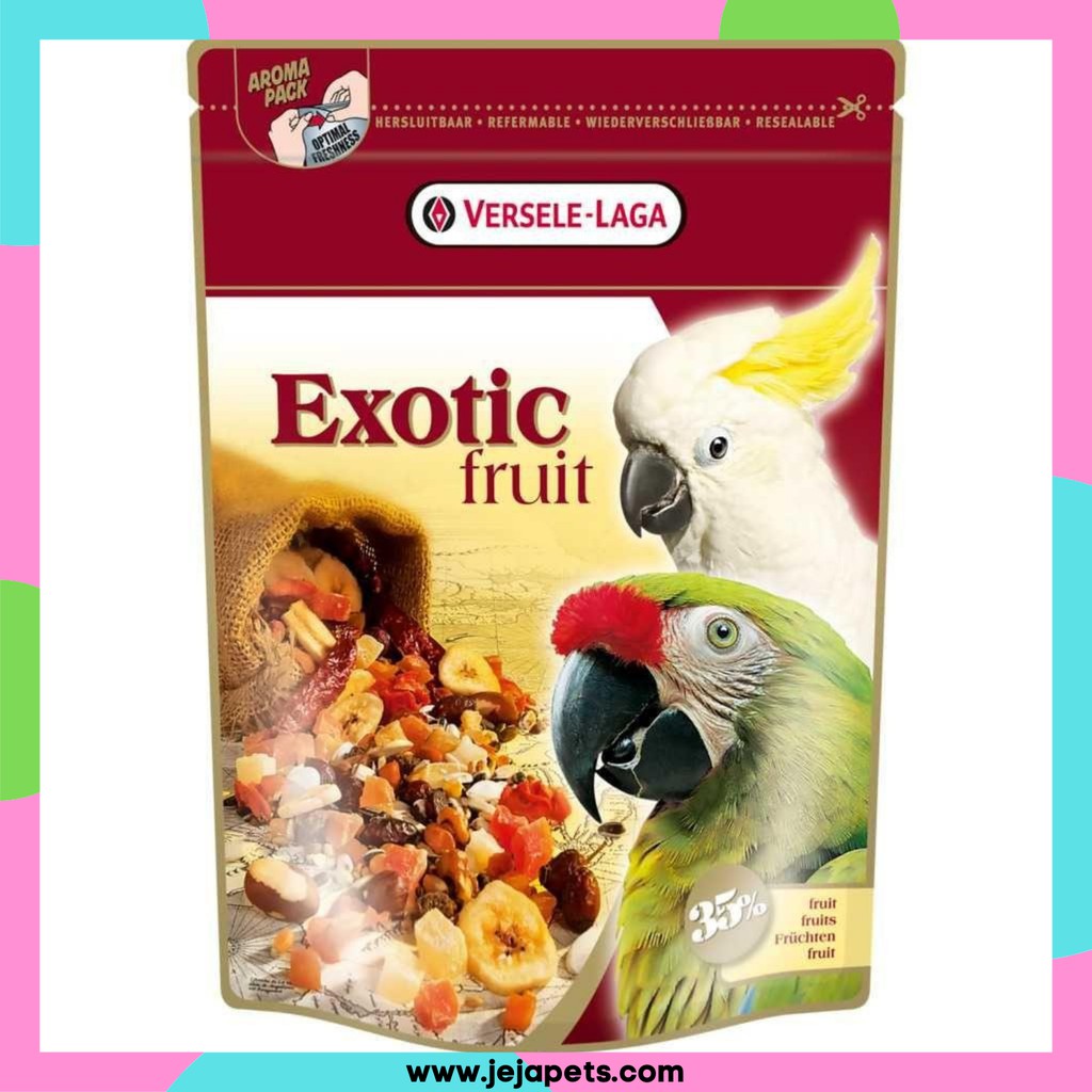 [CHANGE IN PACKAGING] Versele Laga Exotic Fruit Mix Nut Mix Grain Mix ...