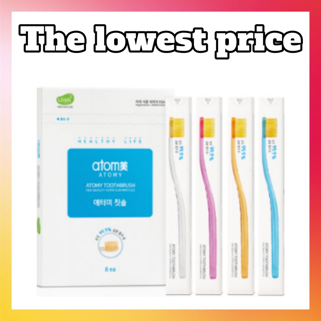 [Atomy] Toothbrush 8ea set/atomy toothbrush | Shopee Singapore