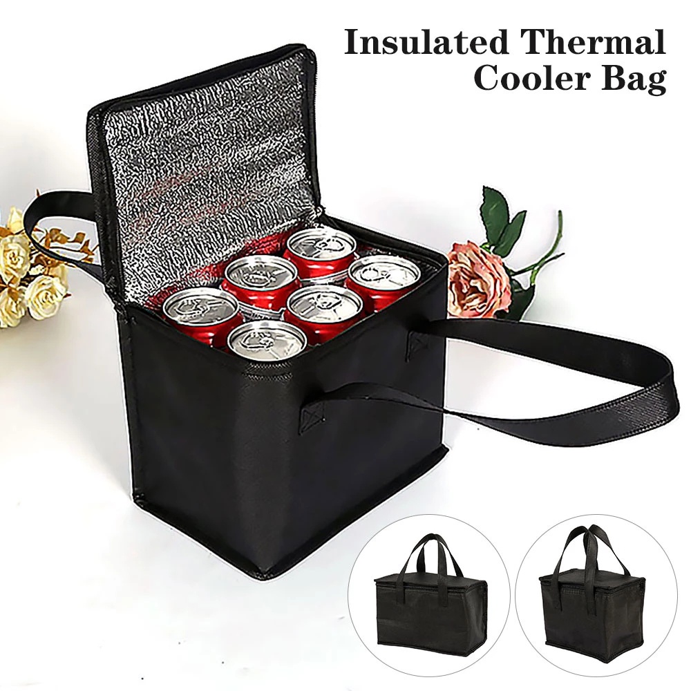 Reusable Thermal Insulated Cooler Bags For Food Storage / Large ...