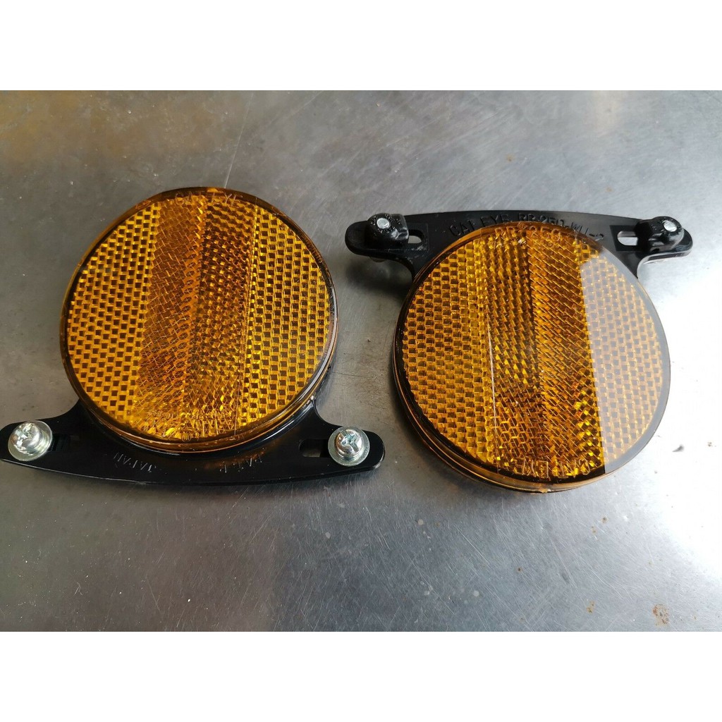 Vintage CatEye RR-250-WU-2 Japan Bicycle Yellow Reflector 80s (NOS ...