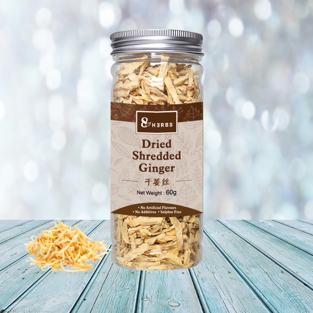 [SG Ready Stock] Dried Shredded Ginger 60g 干姜丝 | Shopee Singapore