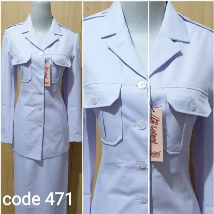Venwa | White Tops Pocket Chest Uniforms Asn Uniforms Pns Government ...