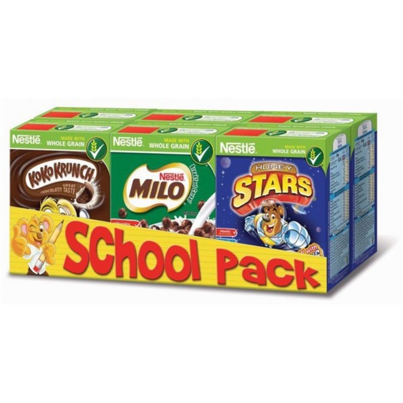 NESTLÉ School Pack Cereal 6 Boxes (25g/Box) | Shopee Singapore