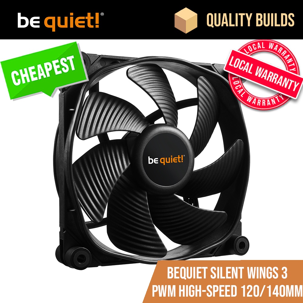 beQuiet! Silent Wings 3 PWM 120mm 140mm High-Speed 2200 RPM Case ...