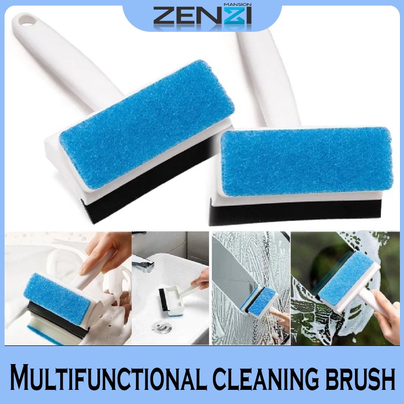 Multi-function Glass Window Wiper Soap Cleaner Squeegee Mirror Bathroom ...