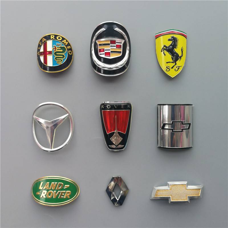 Bike Head Badge Aluminum Decals Stickers For MTB BMX Folding Bicycle ...