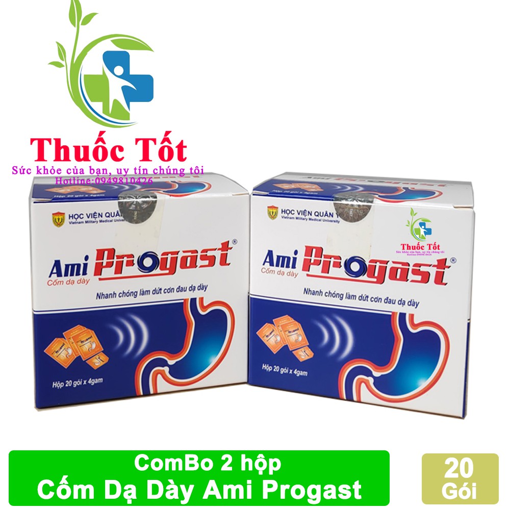 [Genuine] ComBo 2 boxes of Ami Progast Stomach Condominated Institute ...