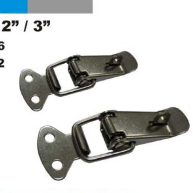 Stainless Steel YEROY 3” / 2” Spring Loaded Toggle Latch Hasp Cabinet ...