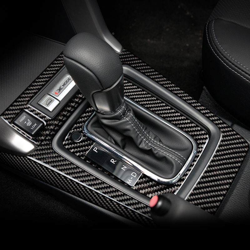 2014 2017 Subaru Forester SJ Gear Panel Center Console decorate carbon ...