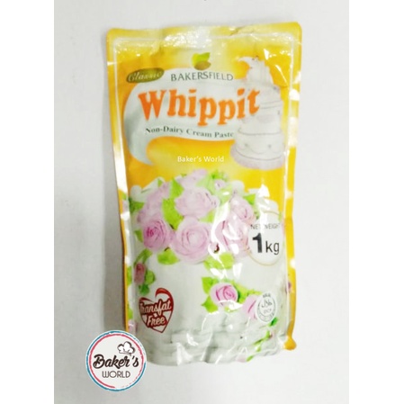 Bakersfield Whippit Non Dairy Whip Cream Paste 1kg New Stocks (Exp ...