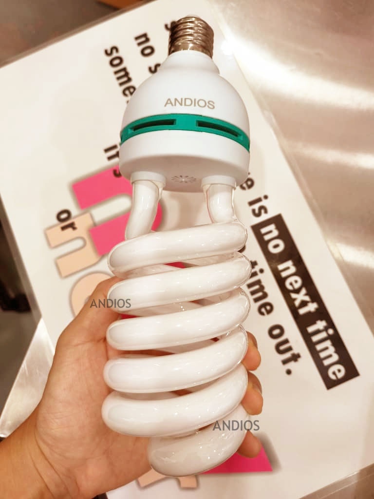 150W Photography Light Bulb Photo Studio Lamp 5500K E27 Lampu Daylight ...