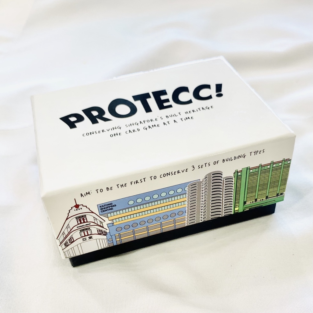 Protecc - a game to conserve Singapore's history (last set left ...