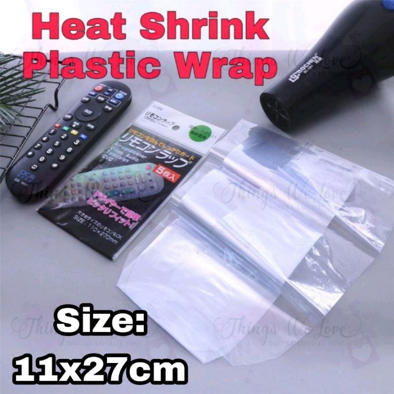 [SG SELLER] [FREE SHIPPING] Heat Shrink Plastic Bags Wrap TV Remote ...