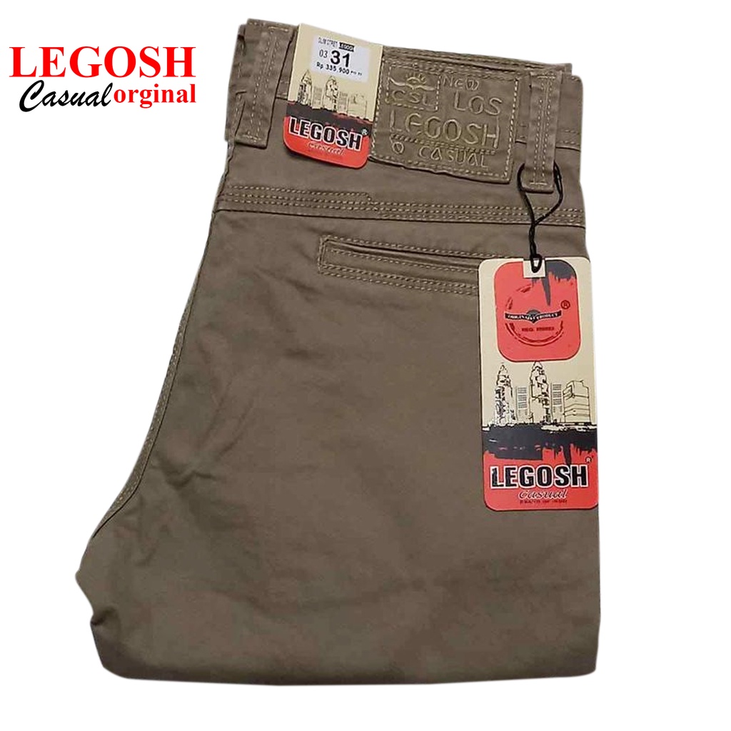 Legosh JEANS - ORIGINAL Chino Canvas Imported Regular Length Men's ...