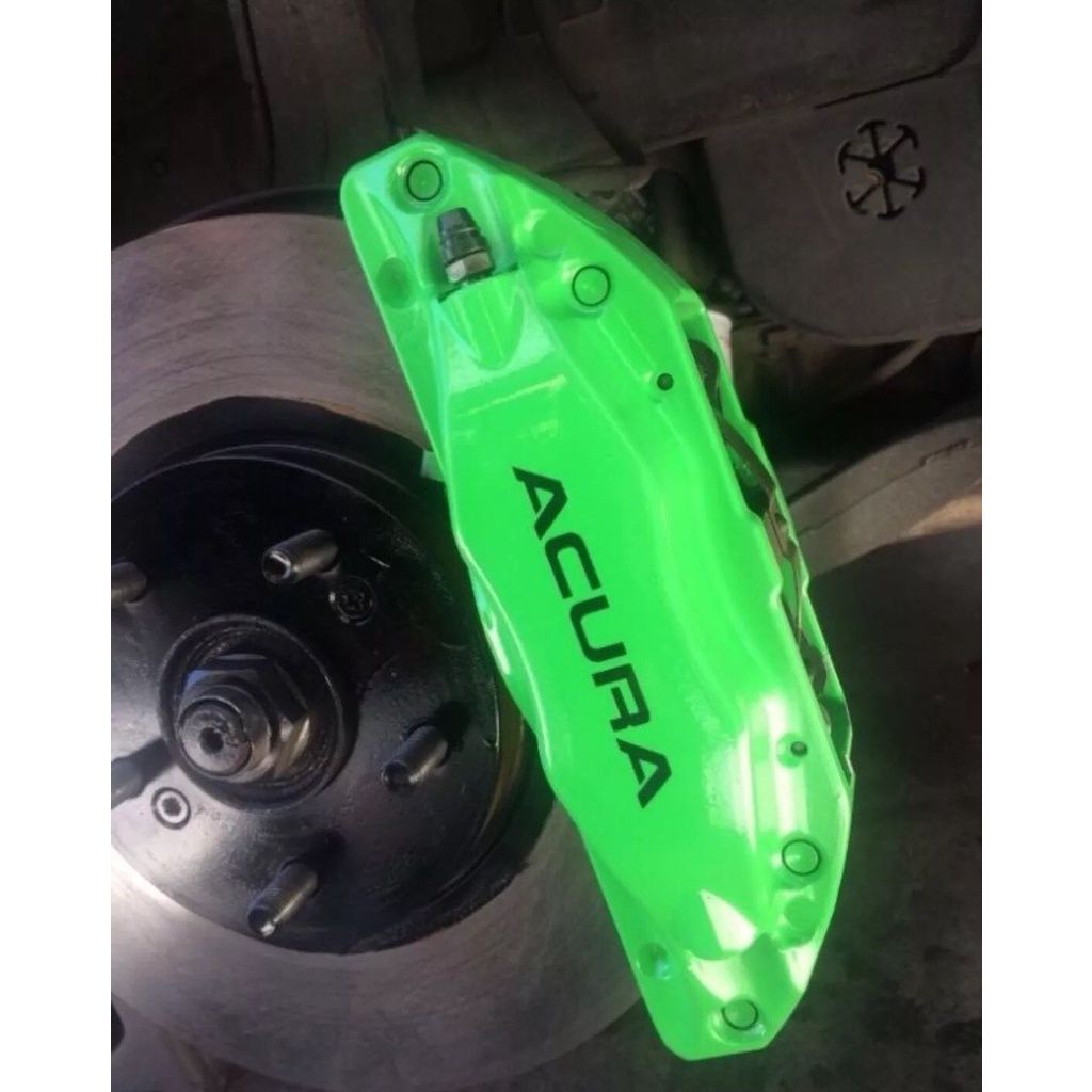 Acura Brake Caliper High Temp Vinyl Decal Sticker Set Of 6 (ANY COLOR ...
