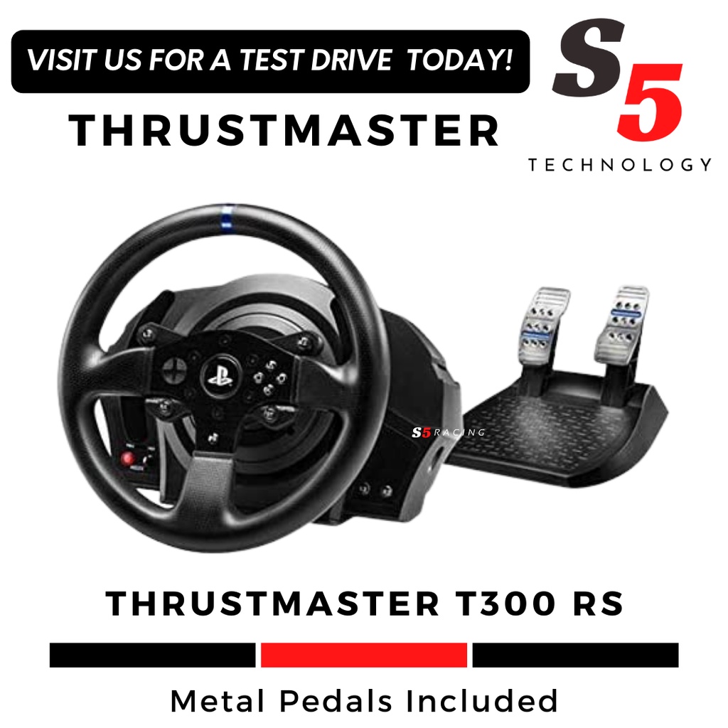 Thrustmaster T300 RS non-GT Edition / Pedal set included / Sim racing ...