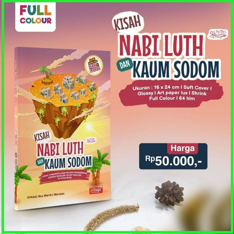 NABI The Story of Prophet Luth and Kaum Sodom (Full Color) | Shopee ...