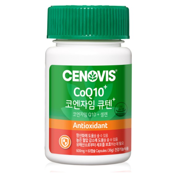 Cenovis Coenzyme Q10 ( 600mg x 60 capsules ) | CoQ10 + Selenium | Antioxidant | Shopee Singapore
