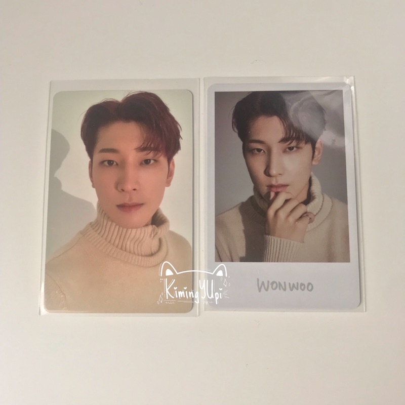 Trading Card Tc Pattern Incomplete Wonwoo Set Shopee Singapore 