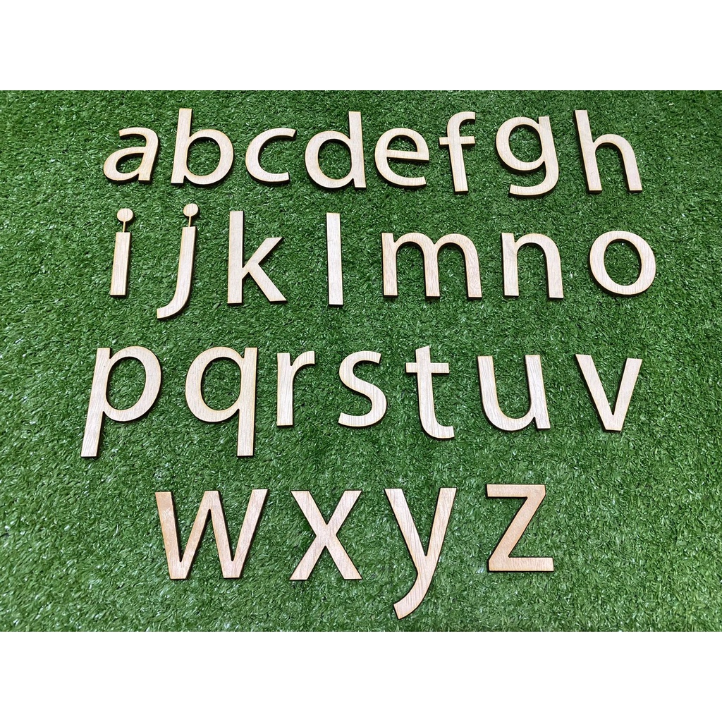 KAYU Wooden Font | Wooden letters | Laser Cutting | Shopee Singapore