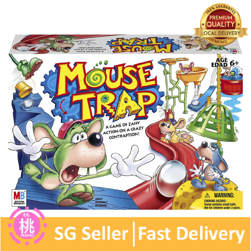 Hasbro Gaming Mouse Trap Board Game For Kids | Shopee Singapore