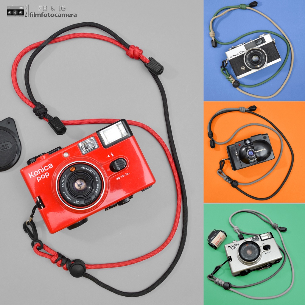 Short Neck Camera Strap Long Yao Use With All Compact Cameras In 2 ...