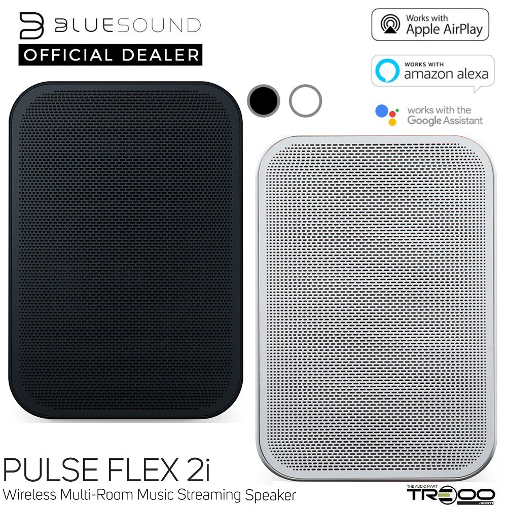 Bluesound PULSE FLEX 2i Multi-Room Wireless Bluetooth/WiFi/Ethernet ...
