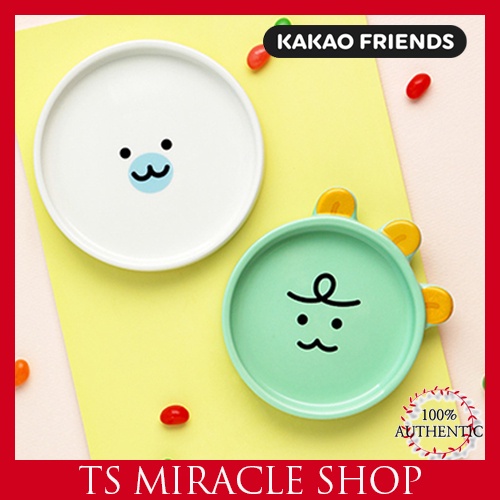 KAKAO FRIENDS NINIZ Jordy & Angmond Face Porcelain tray 2P set | Shopee ...