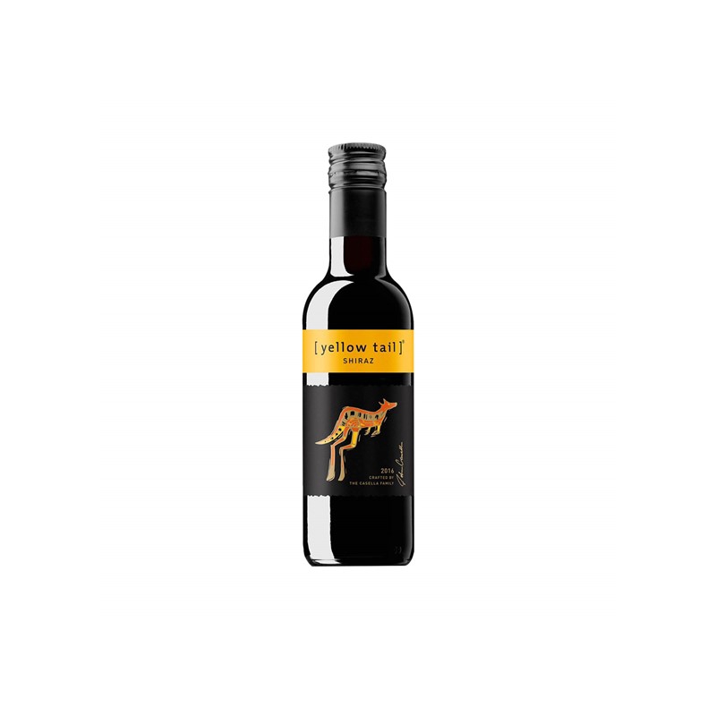 Yellow Tail Mini Shiraz, 187ml [Australia] | Shopee Singapore