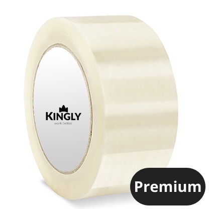 2-Inch 48mm x 100M Premium OPP Tape (BOPP) Long Lasting and Heavy Duty ...