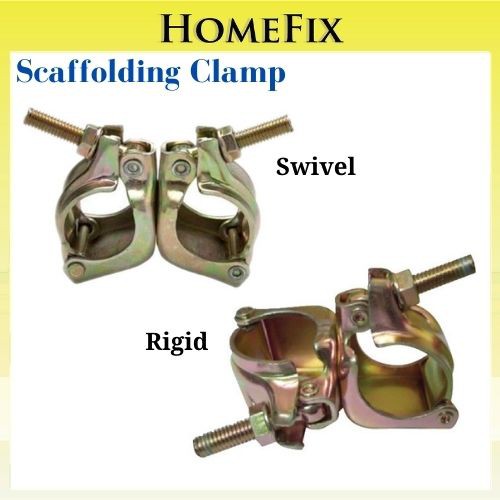 Construction Clamp Scaffolding Clamps Rigid and Swivel | Shopee Singapore