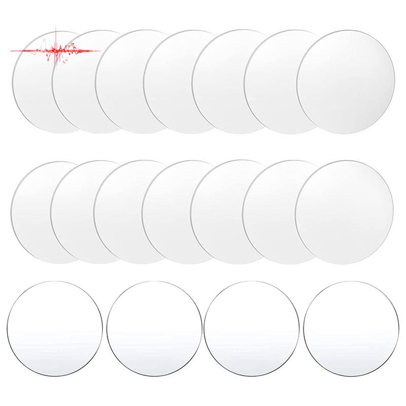 18 Pcs Clear Acrylic Disc 4 Inch Circle Acrylic Sheet Thick Circle ...