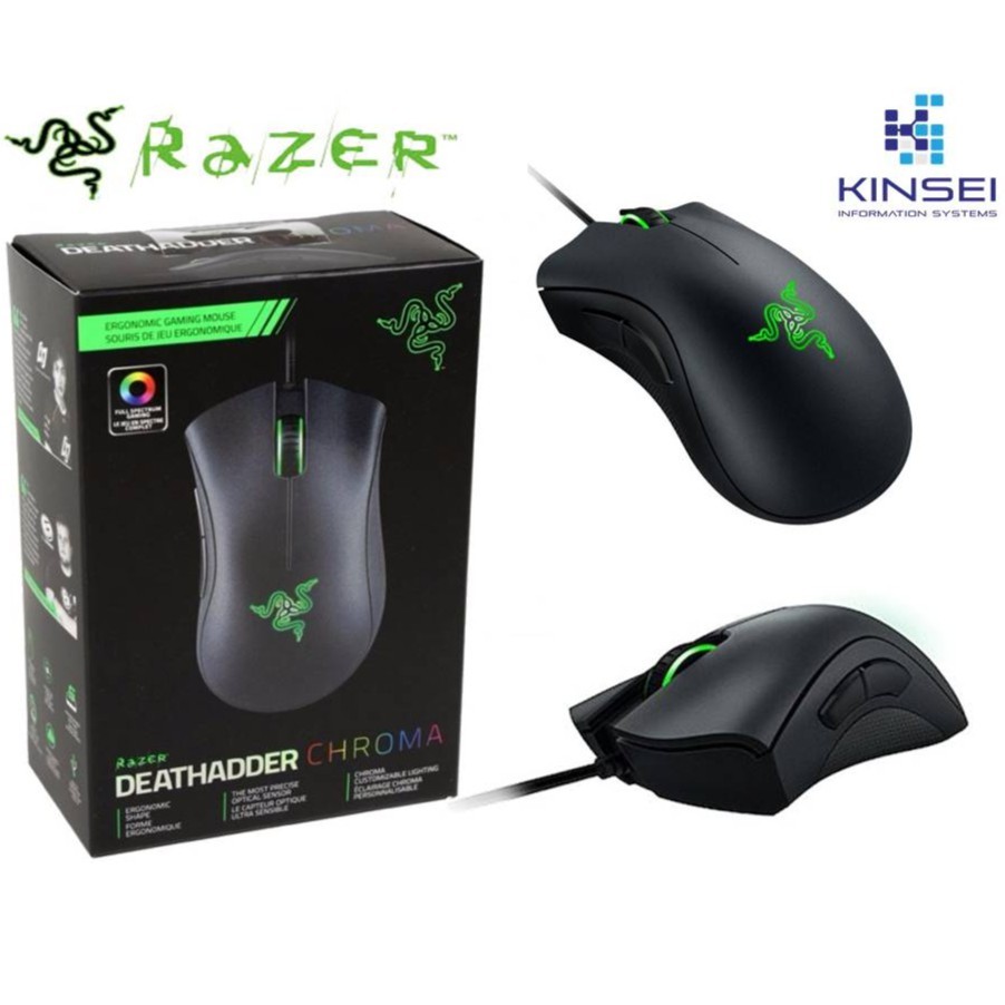Razer DeathAdder ELITE Chroma- Ergonomic Gaming Mouse(Original ...