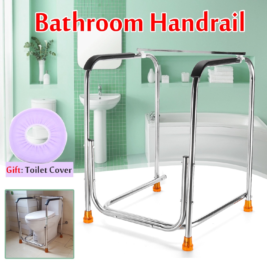 Bathroom Handrail Toilet Shower Handicap Grab Bar Rails Safety Handle ...