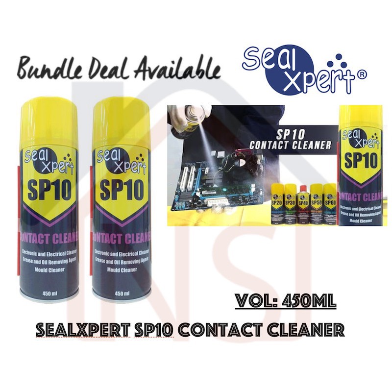 SealXpert Contact Cleaner SP10 450ml | Shopee Singapore