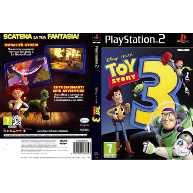 PS2 GAMES COLLECTION (Toy Story 3) | Shopee Singapore