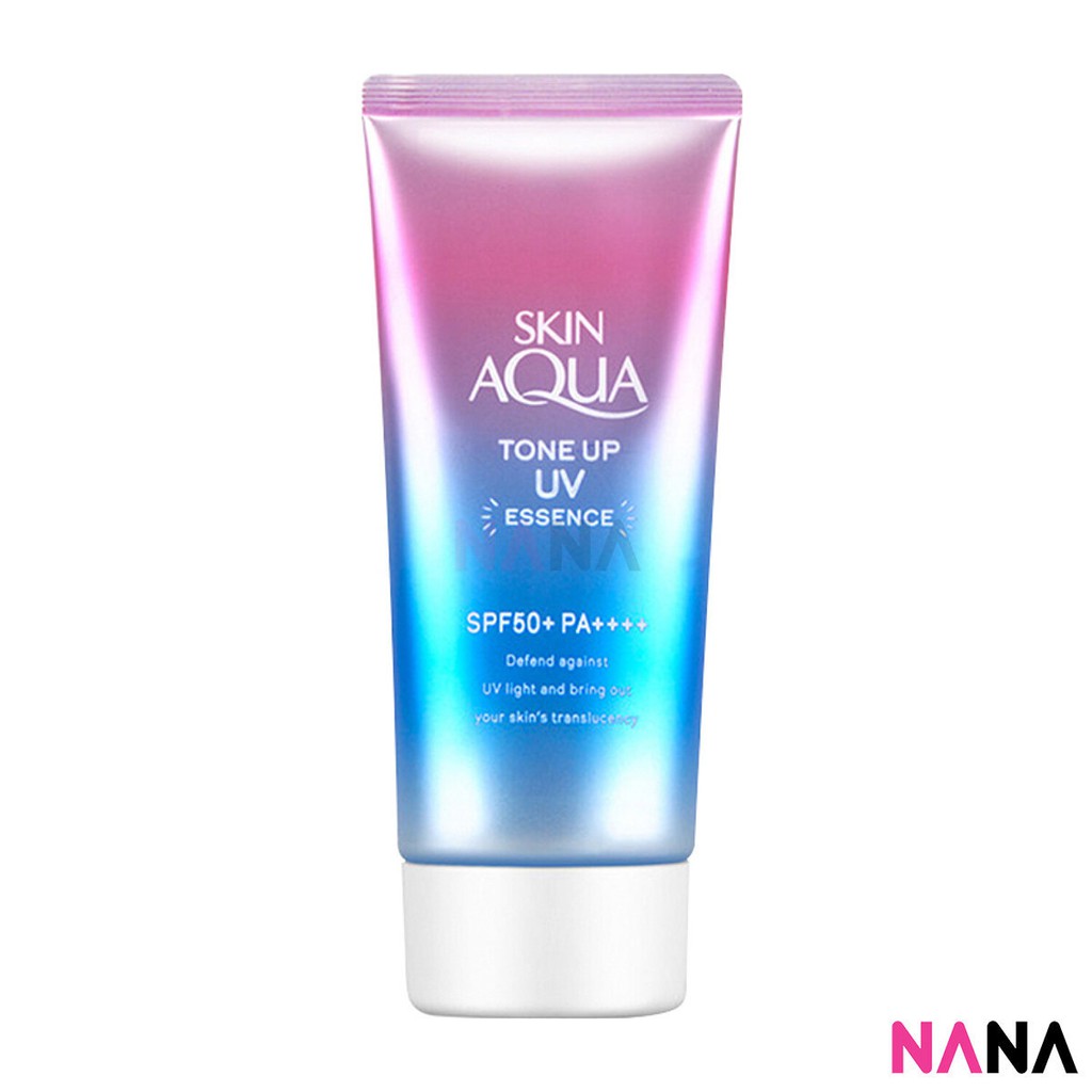 Rohto Skin Aqua Tone Up UV Essence SPF50+ PA++++ 80g - Lavender ...
