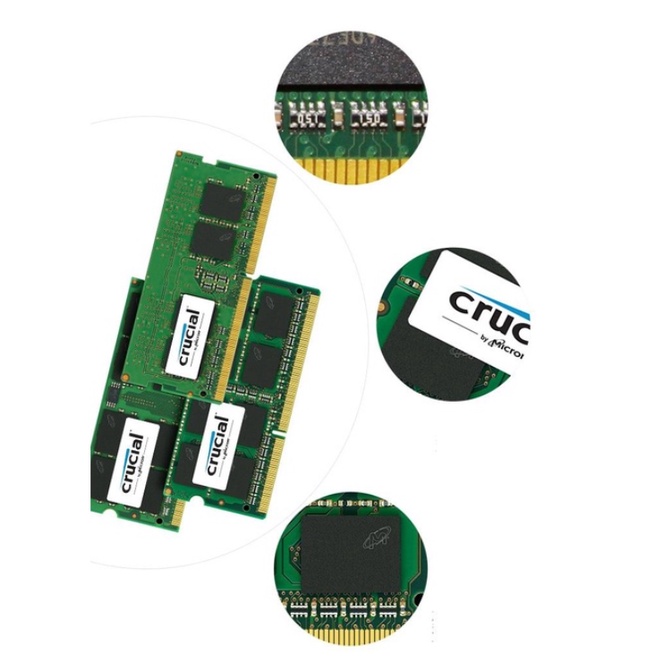 【Fast Shipping】Crucial 4GB/8GB/16GB Notebook Memory RAM DDR4 SODIMM 2133/2400/2666/3200MHz ...